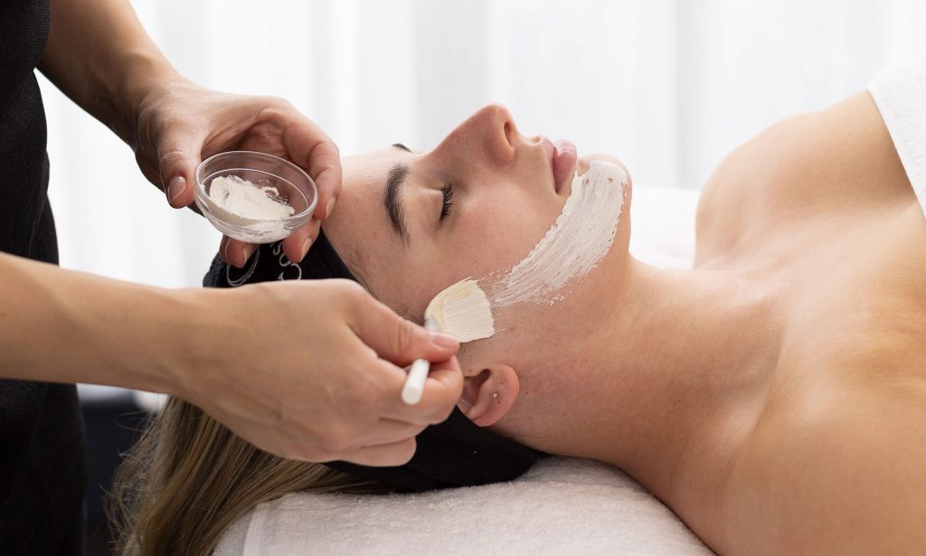 Choose the perfect facial treatment, mask or chemical peel for your skin.